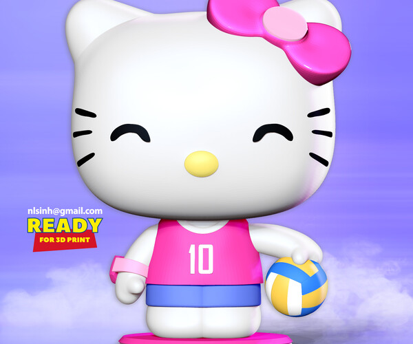 ArtStation - Hello Kitty play volleyball | Resources
