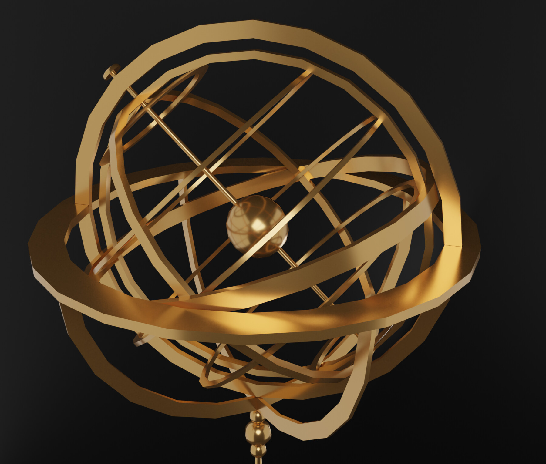 ArtStation - Armillary sphere | Game Assets