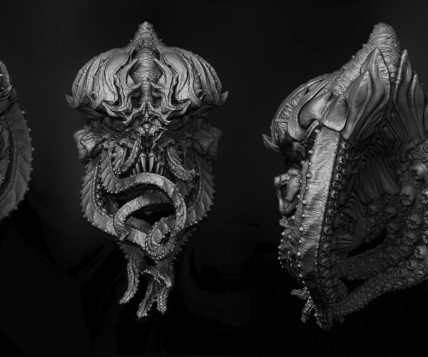 ArtStation - cthulhu - 3dprint ready | Resources