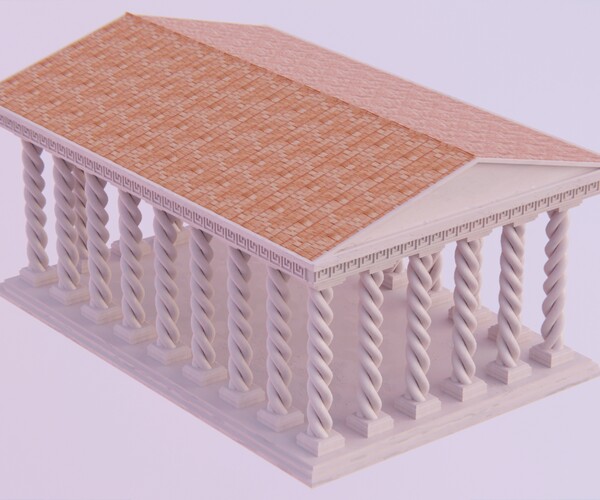 ArtStation - Greek Temple | Game Assets