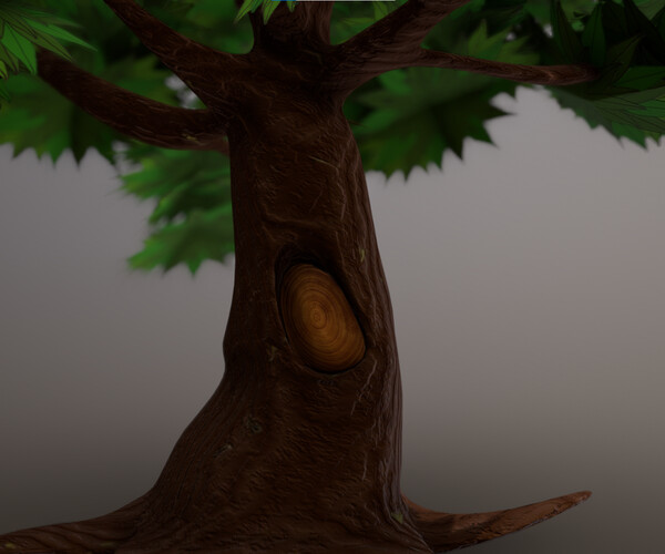 ArtStation - Fantasy Tree | Game Assets