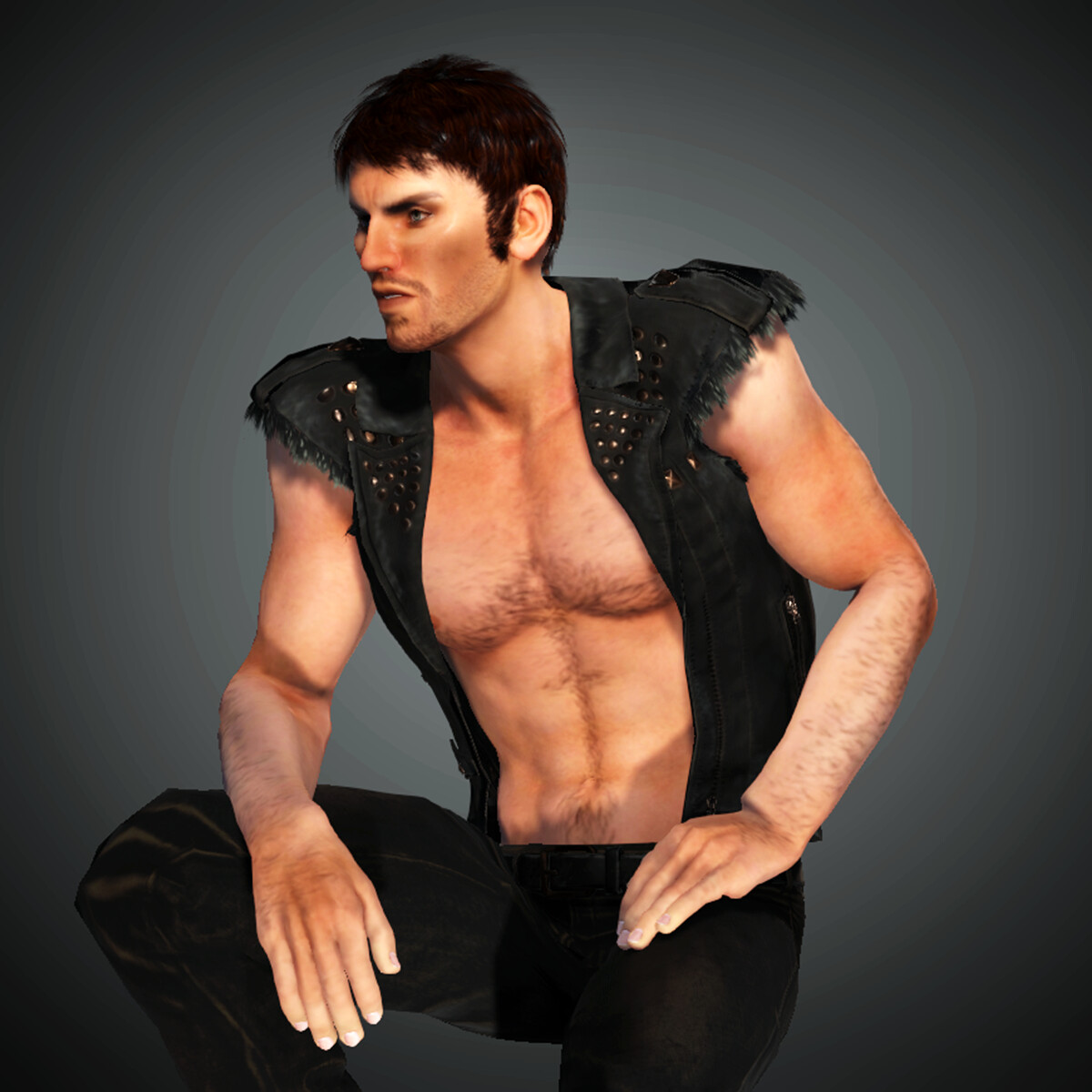 ArtStation - Strong Man - 3d Model | Game Assets