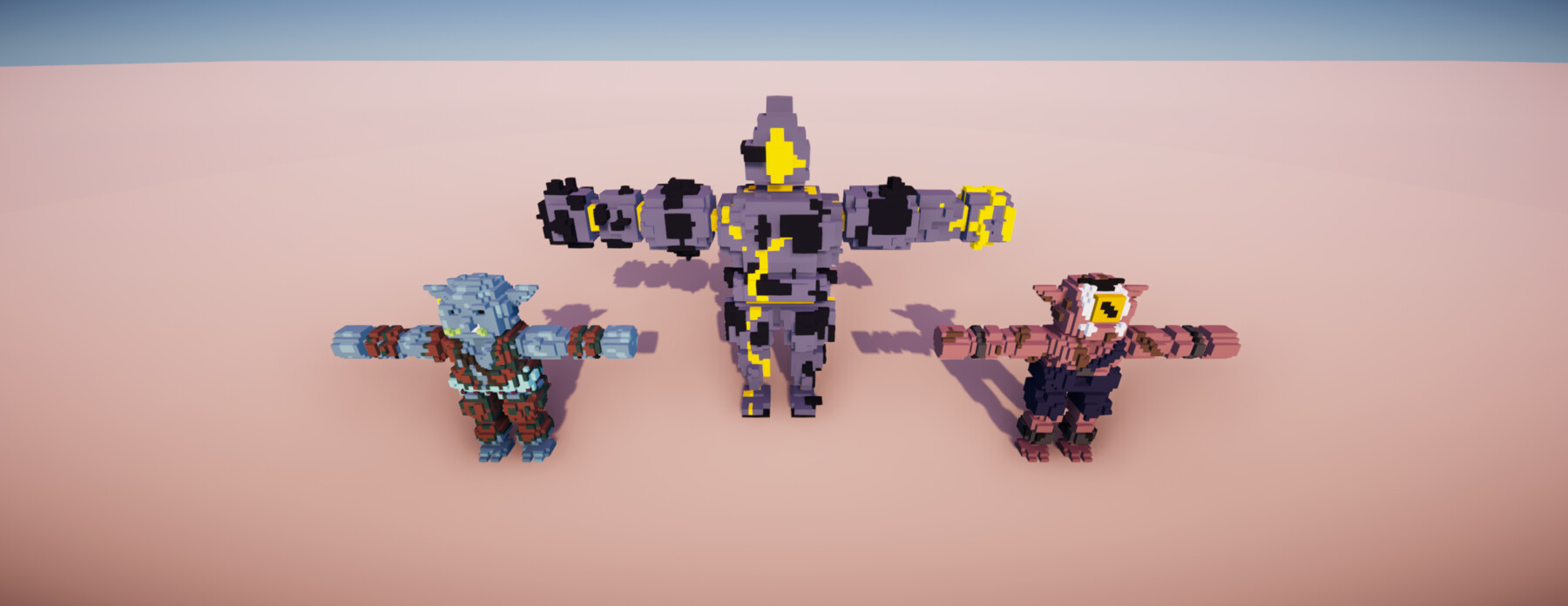 ArtStation - Characters - Fantasy Voxel Pack | Game Assets
