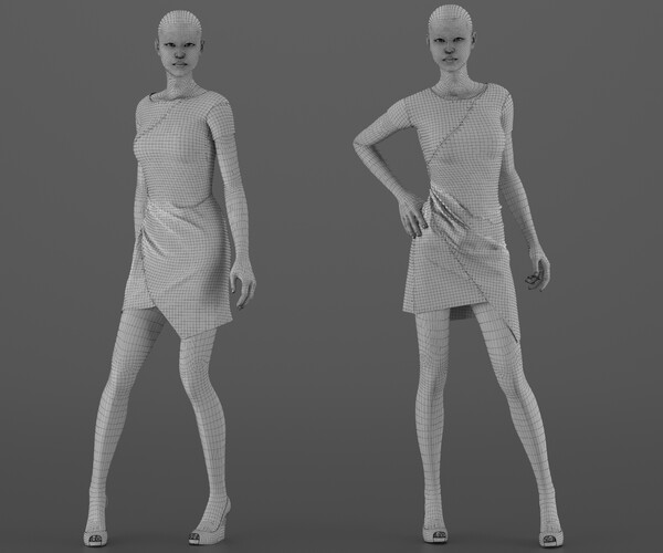ArtStation - cloth_model | Resources