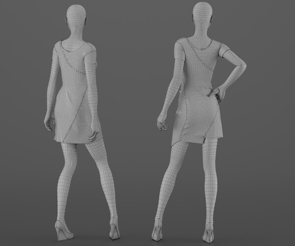 ArtStation - cloth_model | Resources