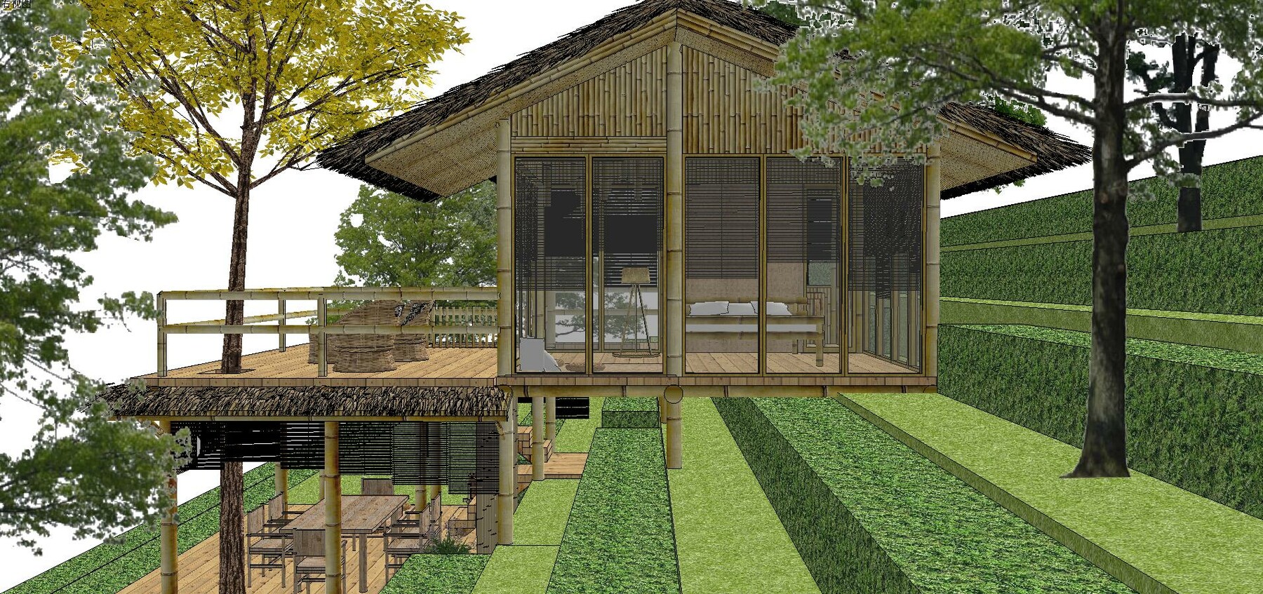ArtStation - Homestay-Bamboo House | Resources