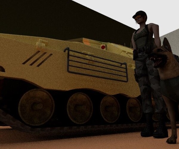 ArtStation - War Scene | Game Assets