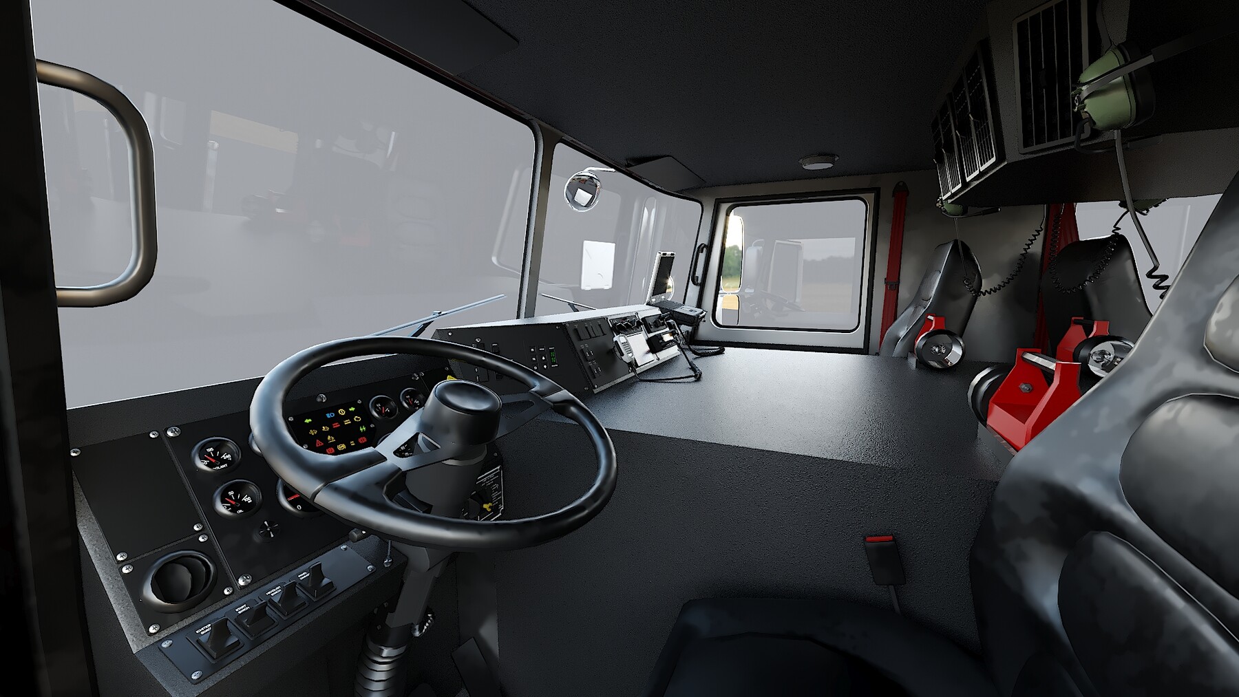 ArtStation - Fire Truck Engine FDNY | Game Assets