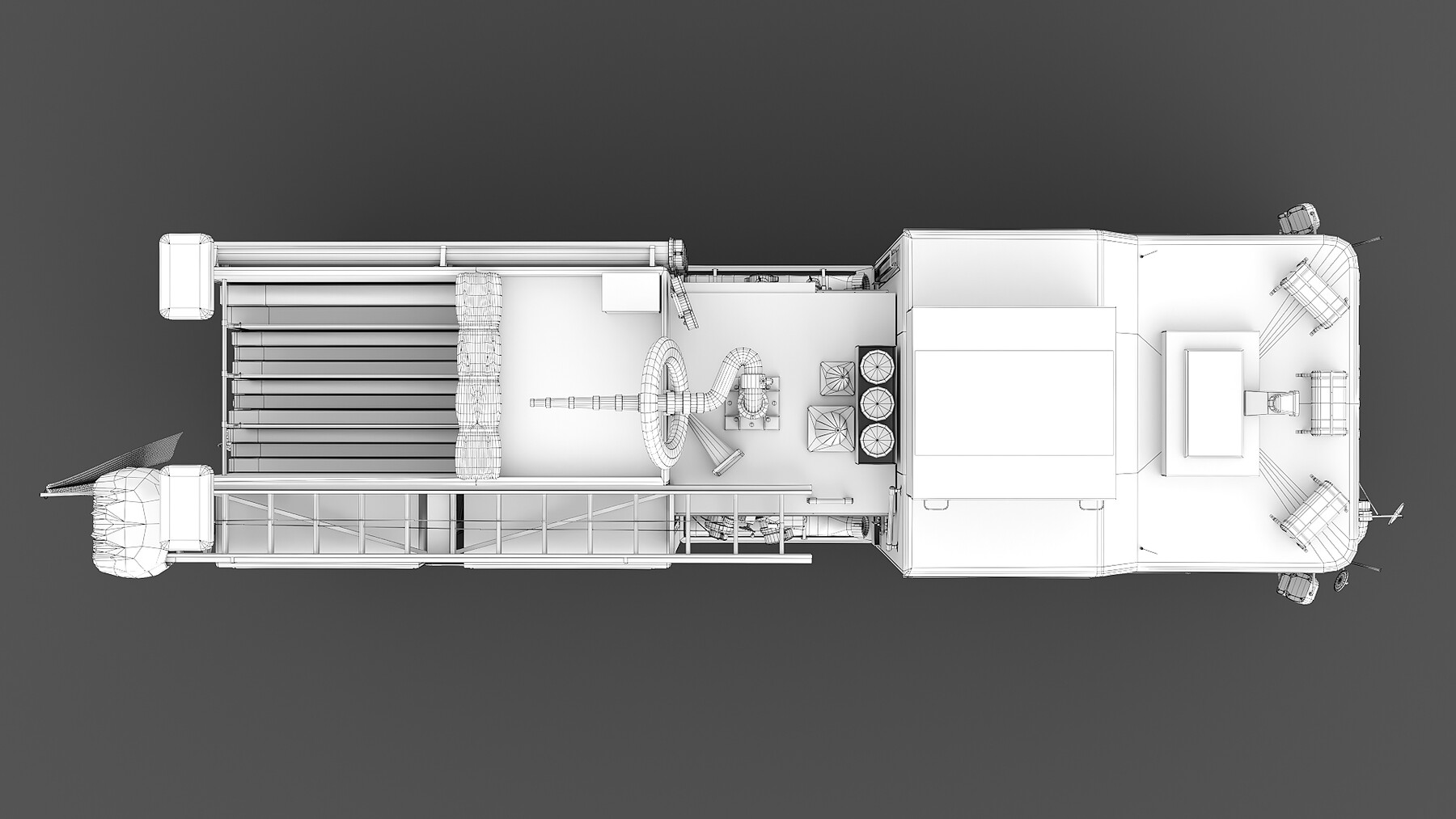 ArtStation - Fire Truck Engine FDNY | Game Assets