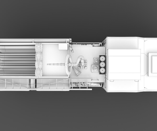 ArtStation - Fire Truck Engine FDNY | Game Assets