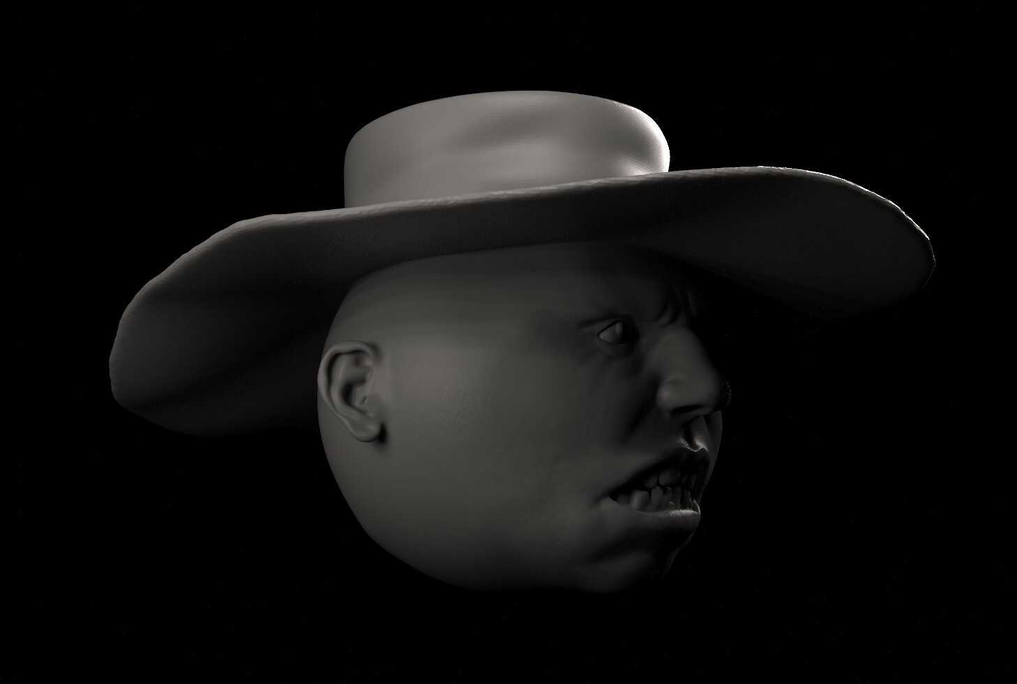 ArtStation - Monster head | Resources