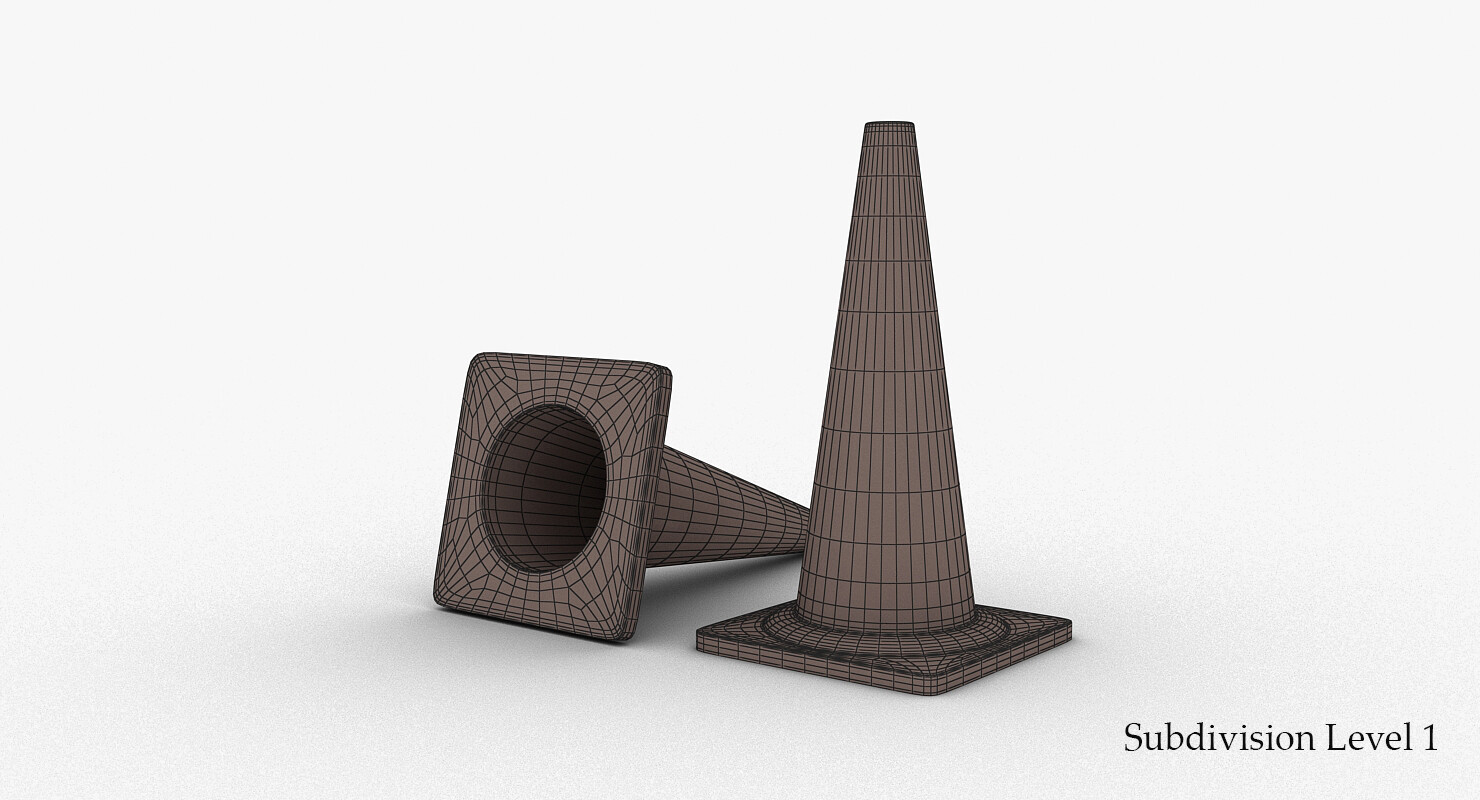 ArtStation - Traffic Cone | Game Assets