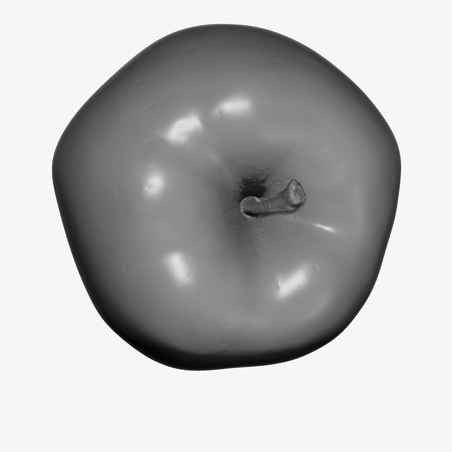 ArtStation - RED APPLE FRUIT 3D MODEL - GAME READY - LOW POLY \ HIGH ...