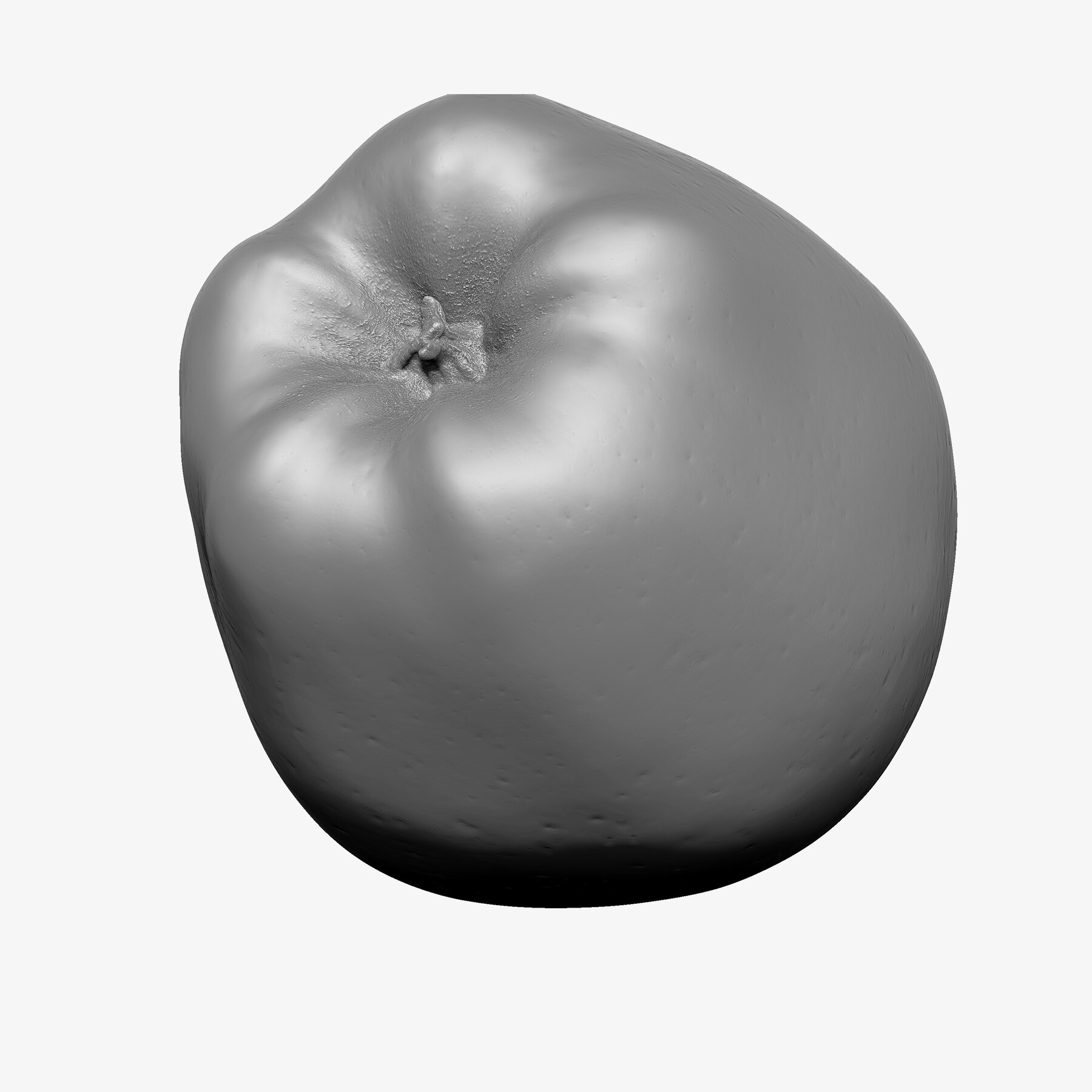 ArtStation - RED APPLE FRUIT 3D MODEL - GAME READY - LOW POLY \ HIGH ...