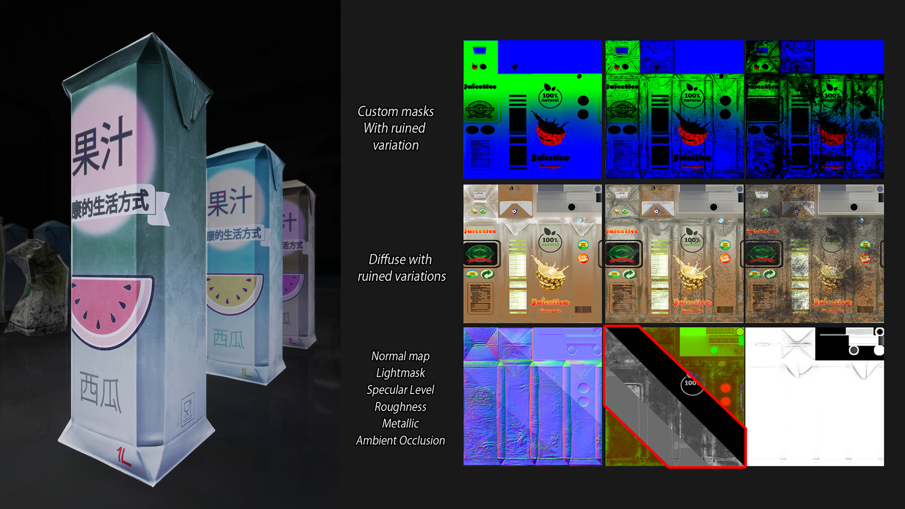 ArtStation - JuiceBox 01 PACK | Game Assets