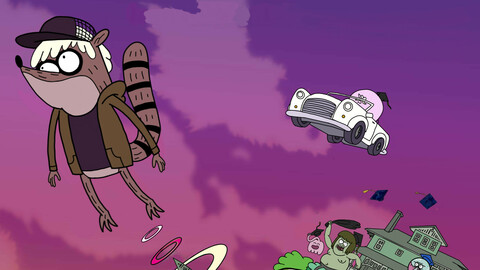 ArtStation - REGULAR SHOW x KANYE WEST: Graduation | Artworks