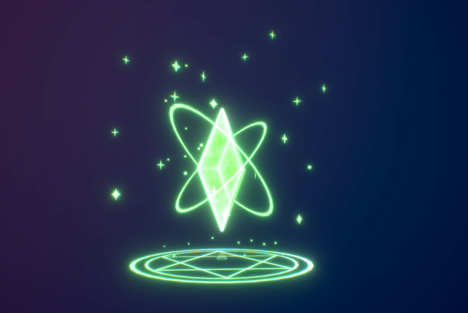 ArtStation - Magic Crystal Animated | Game Assets