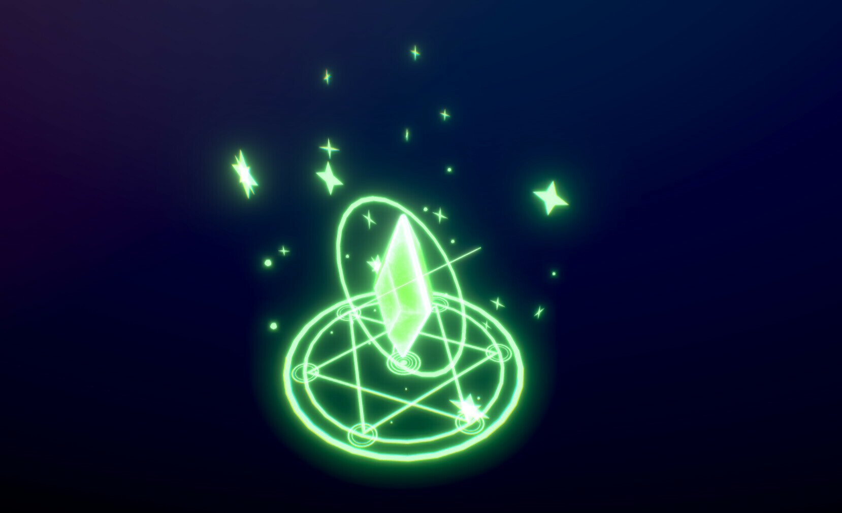 ArtStation - Magic Crystal Animated | Game Assets