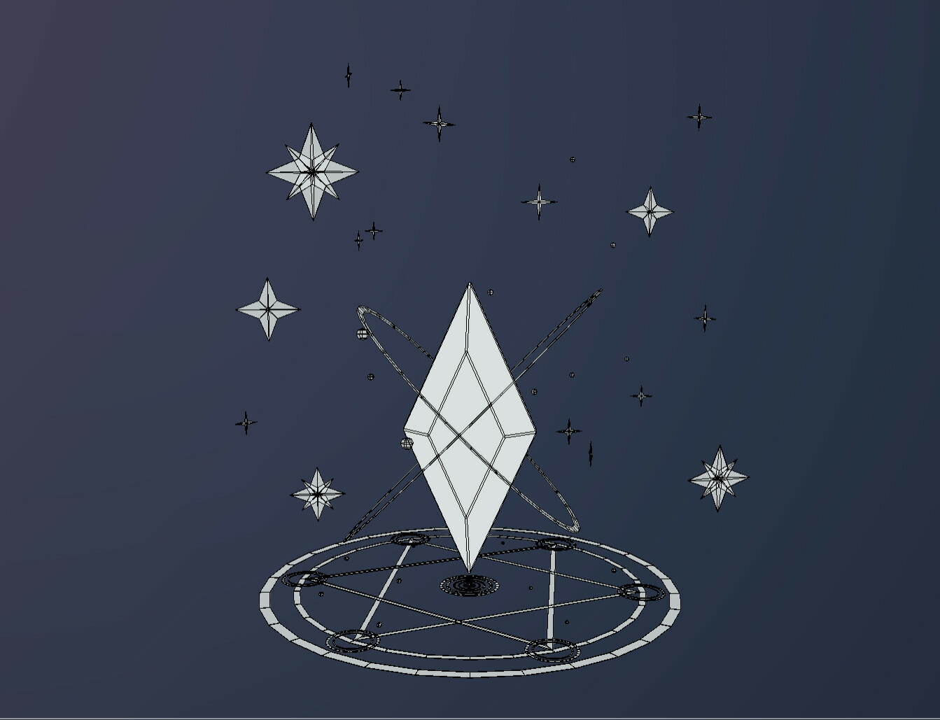 ArtStation - Magic Crystal Animated | Game Assets