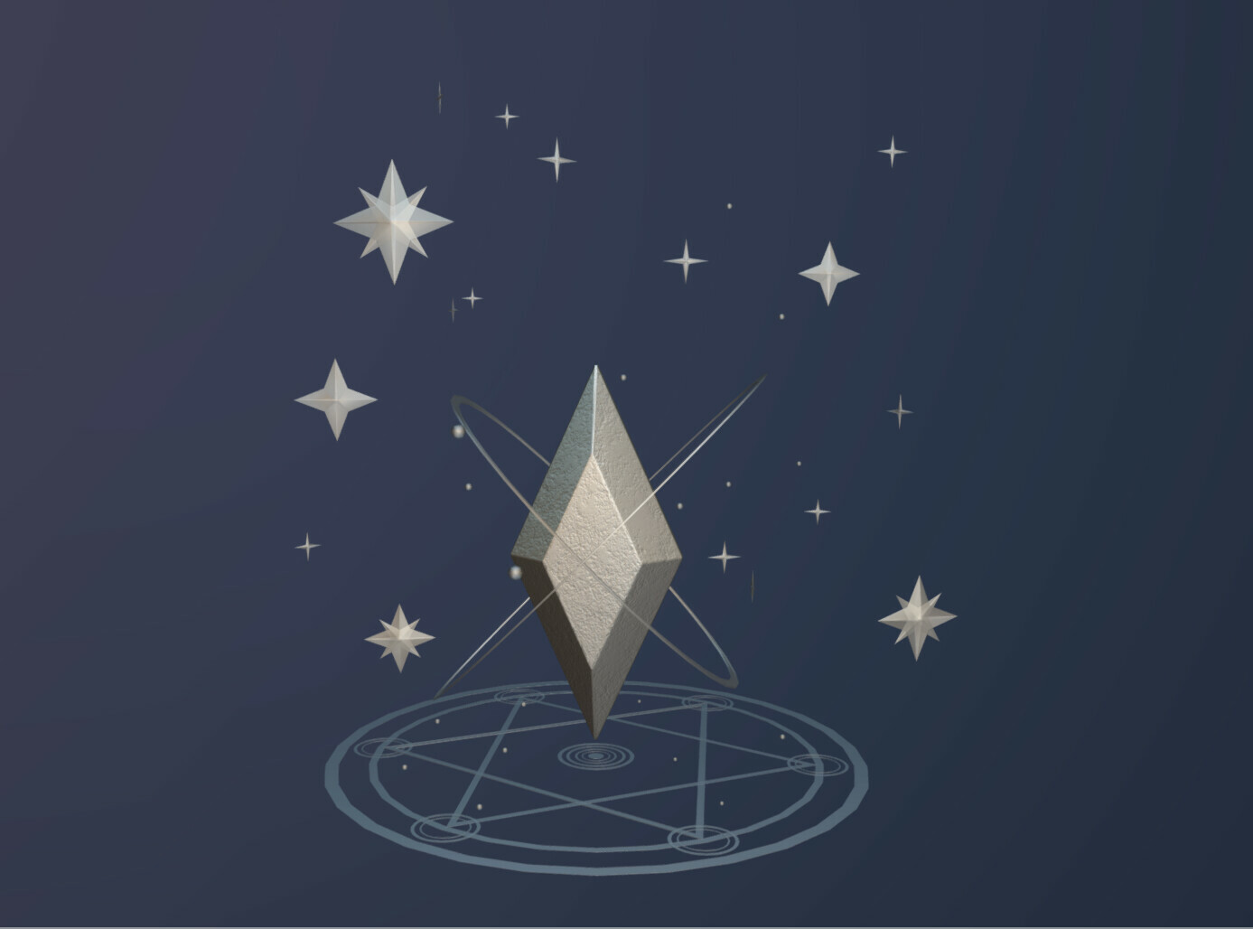 ArtStation - Magic Crystal Animated | Game Assets