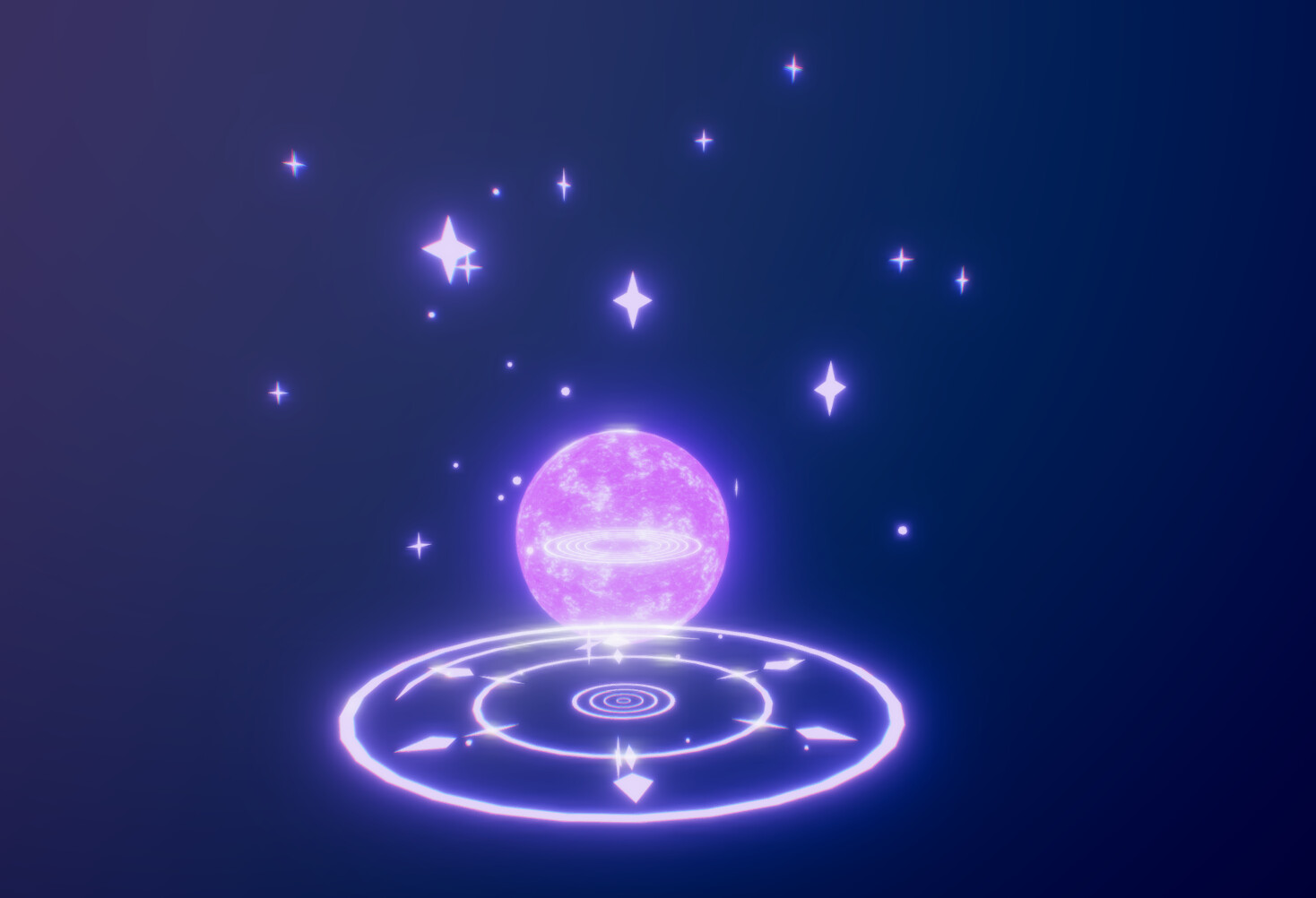 ArtStation - Magic Crystal Animated | Game Assets