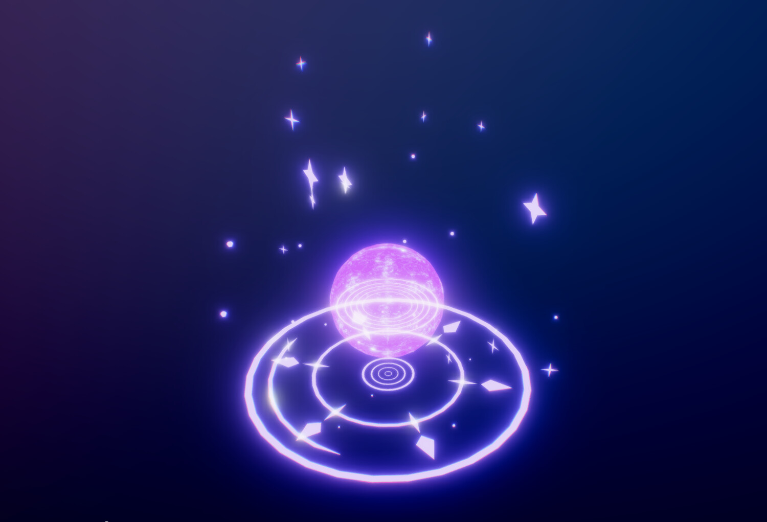 ArtStation - Magic Crystal Animated | Game Assets