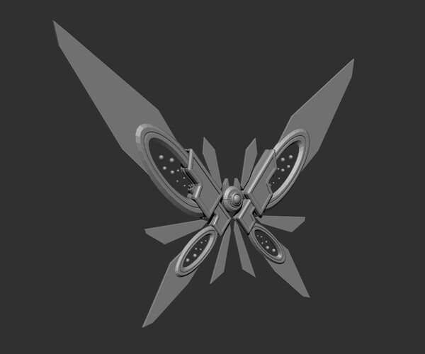 ArtStation - Mechanic Wing | Game Assets