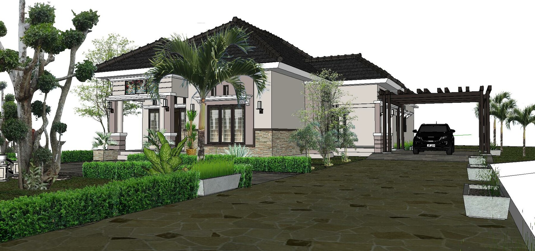 ArtStation - Regal-Luxury-Villa Area-053 | Resources