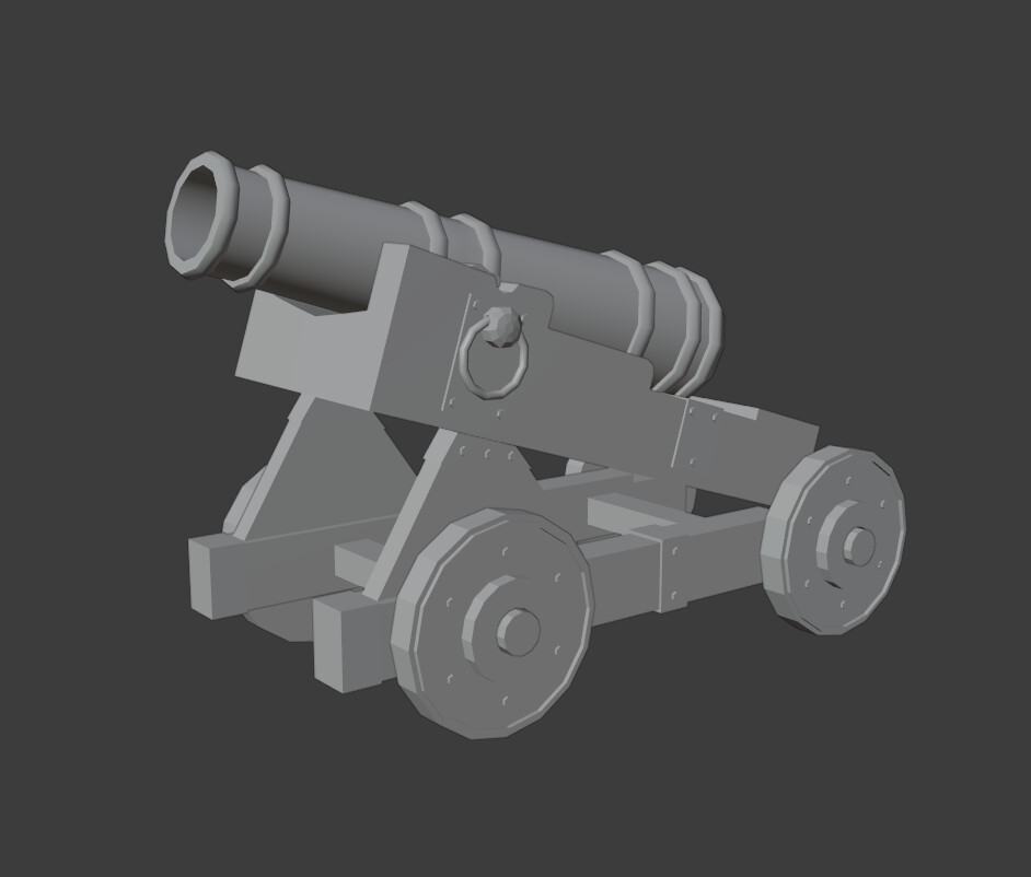 ArtStation - Cannon | Game Assets