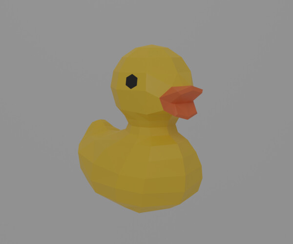ArtStation - Rubber Duck | Game Assets