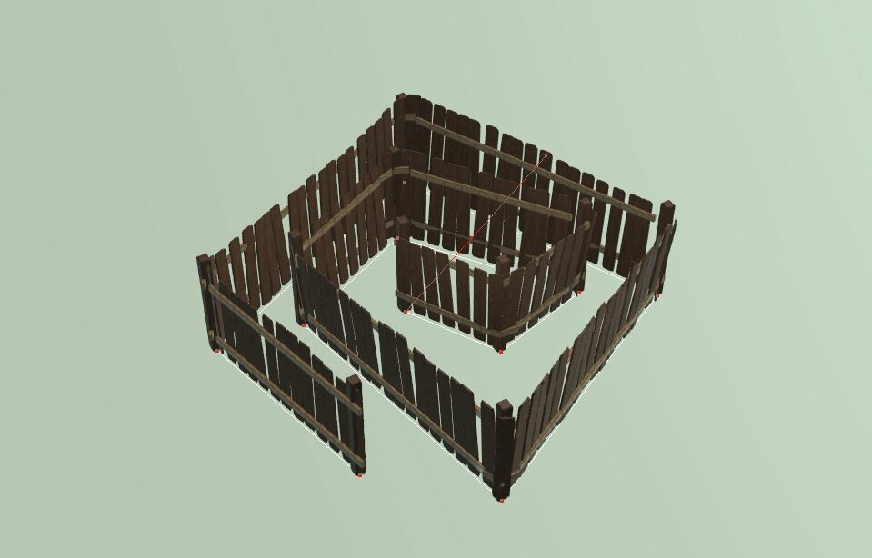 ArtStation - Procedural Fence | Game Assets