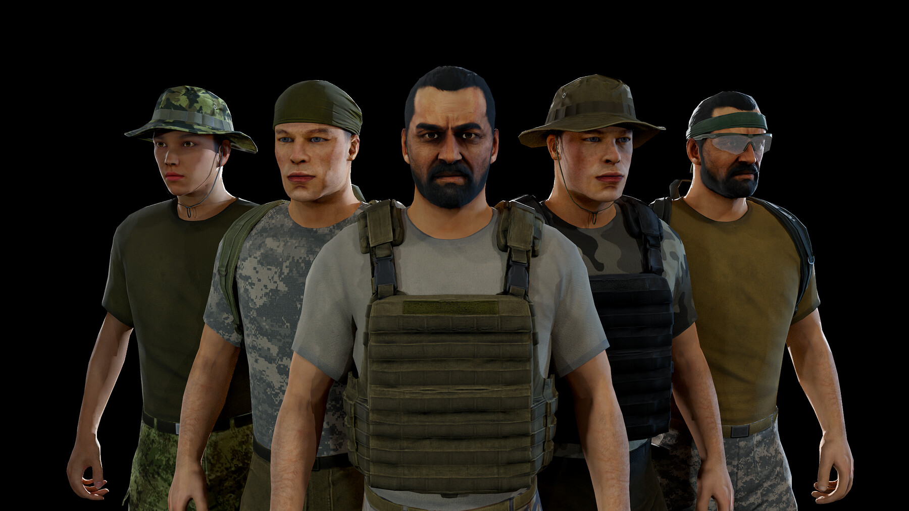 ArtStation - Rebels | Game Assets