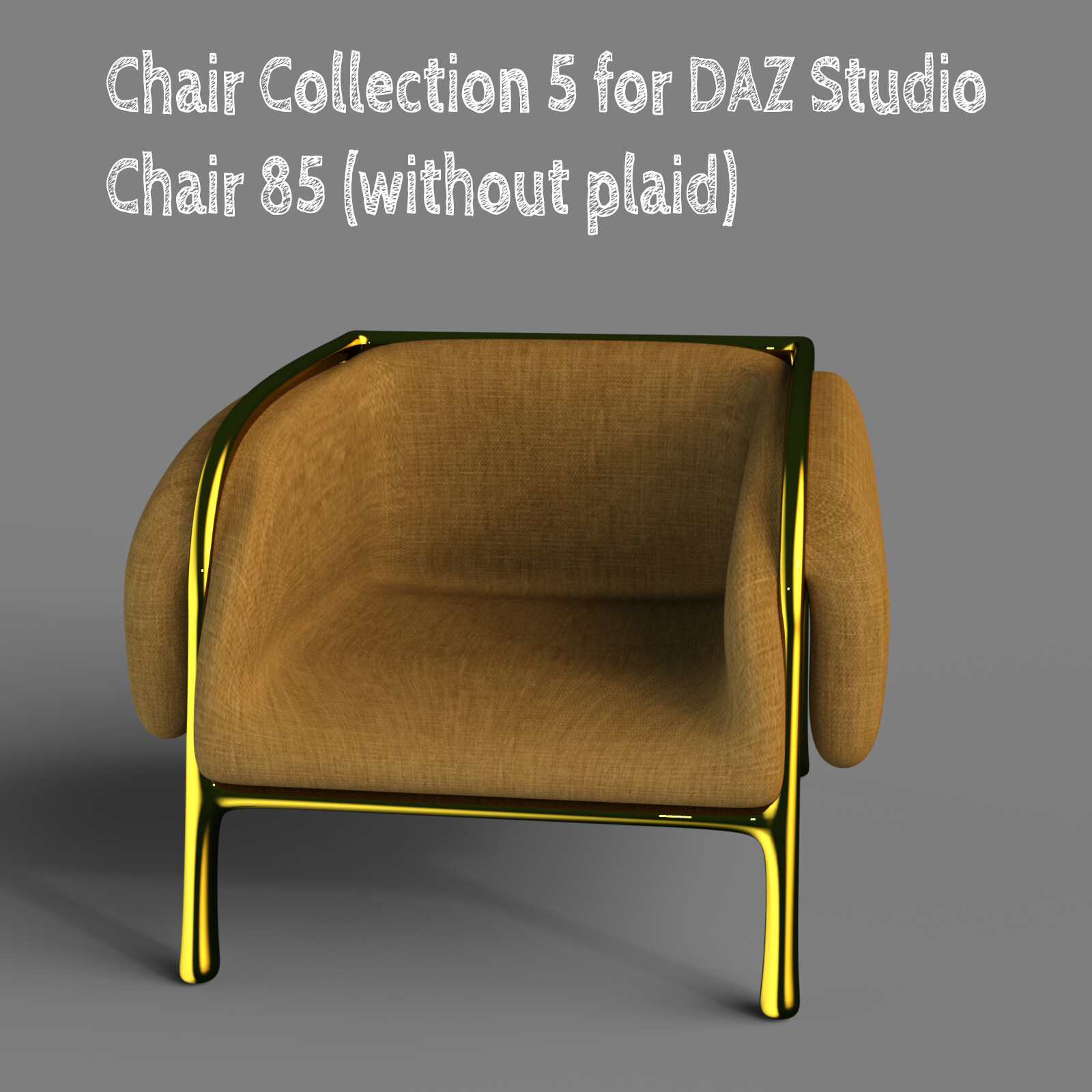 ArtStation - Chair Collection 5 for DAZ Studio | Resources