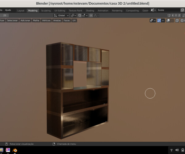 ArtStation - Estante 3D Blender/ arquiteto... | Game Assets