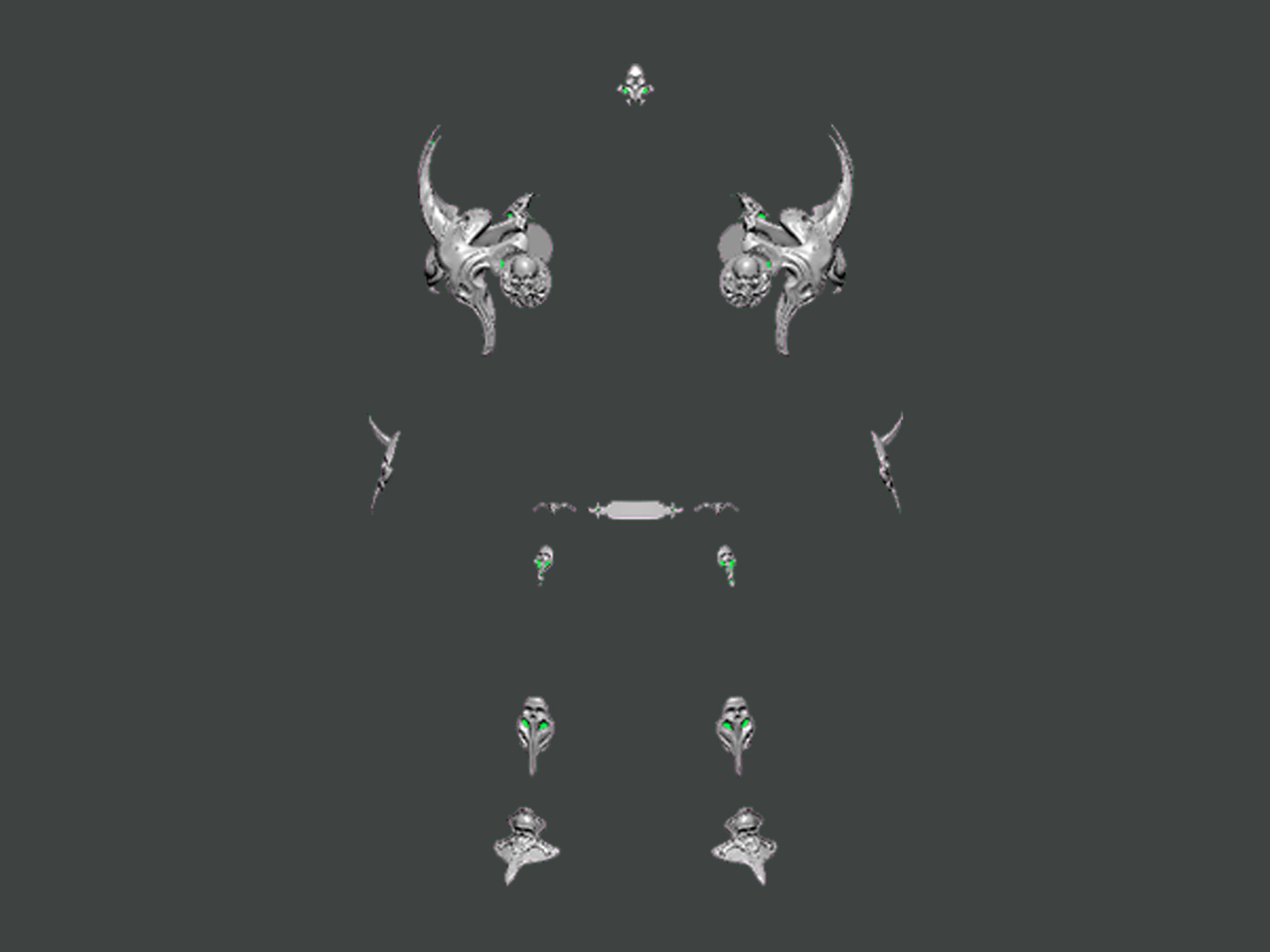 ArtStation - 3D Model-ARMOR0001 | Game Assets