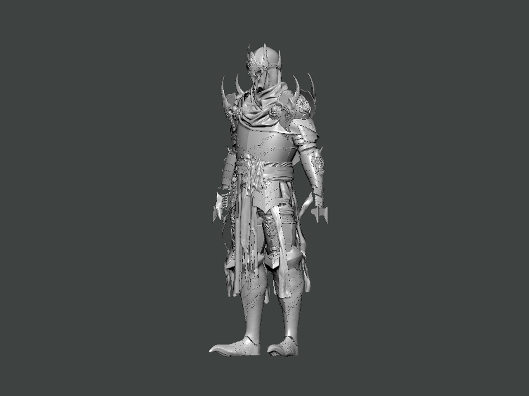ArtStation - 3D Model-ARMOR0002 | Game Assets