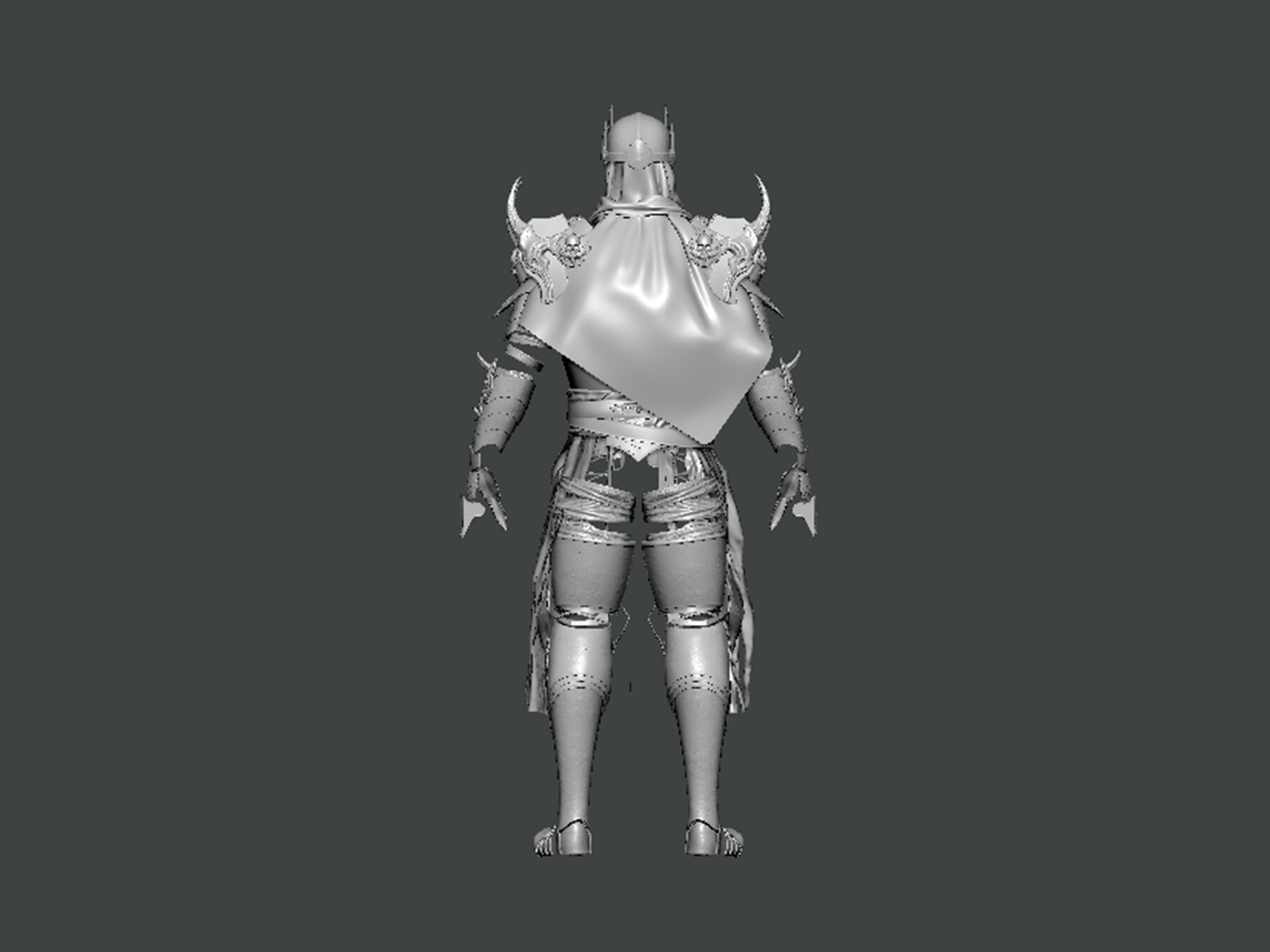 ArtStation - 3D Model-ARMOR0002 | Game Assets