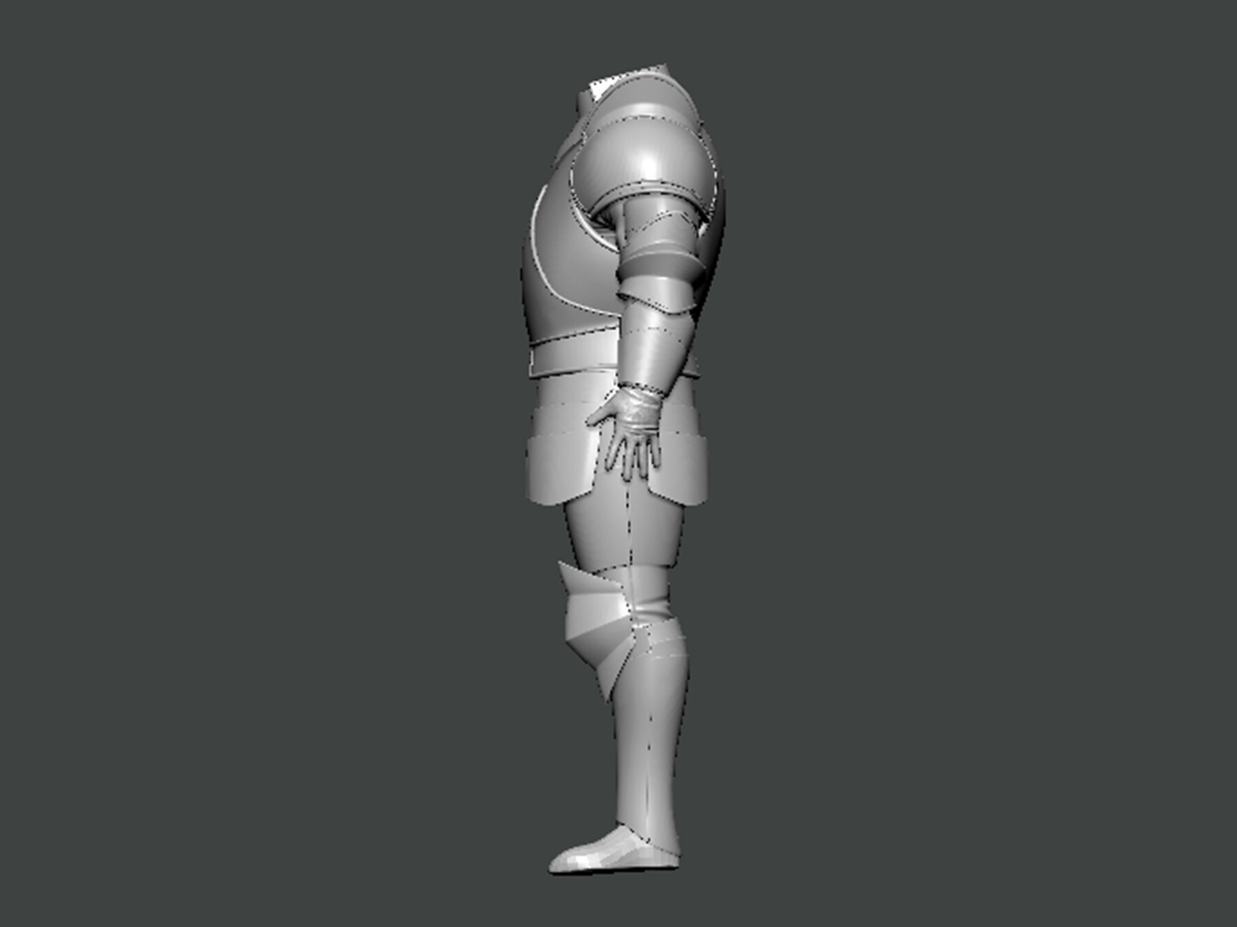 ArtStation - 3D Model-ARMOR0003 | Game Assets