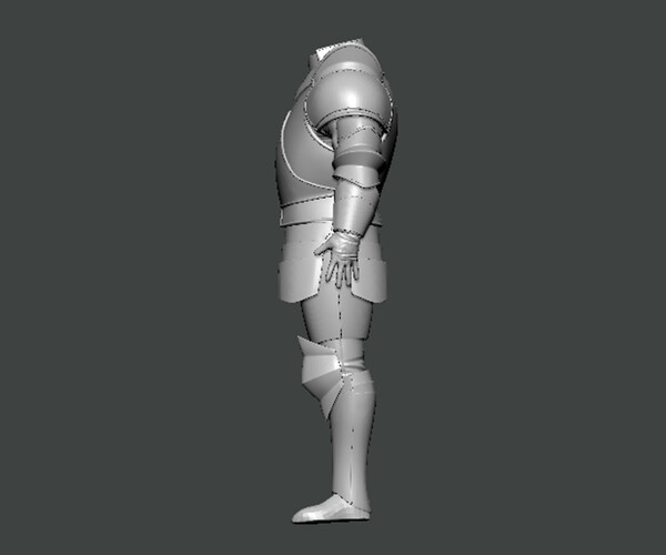 ArtStation - 3D Model-ARMOR0003 | Game Assets