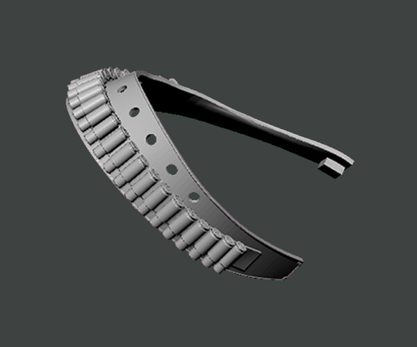 ArtStation - 3D Model-BANDOLIER0001 | Game Assets