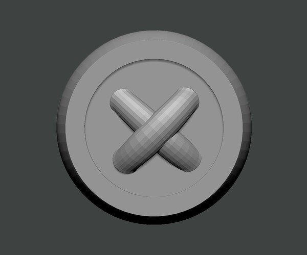 ArtStation - 3D Model-BUTTON0002 | Game Assets