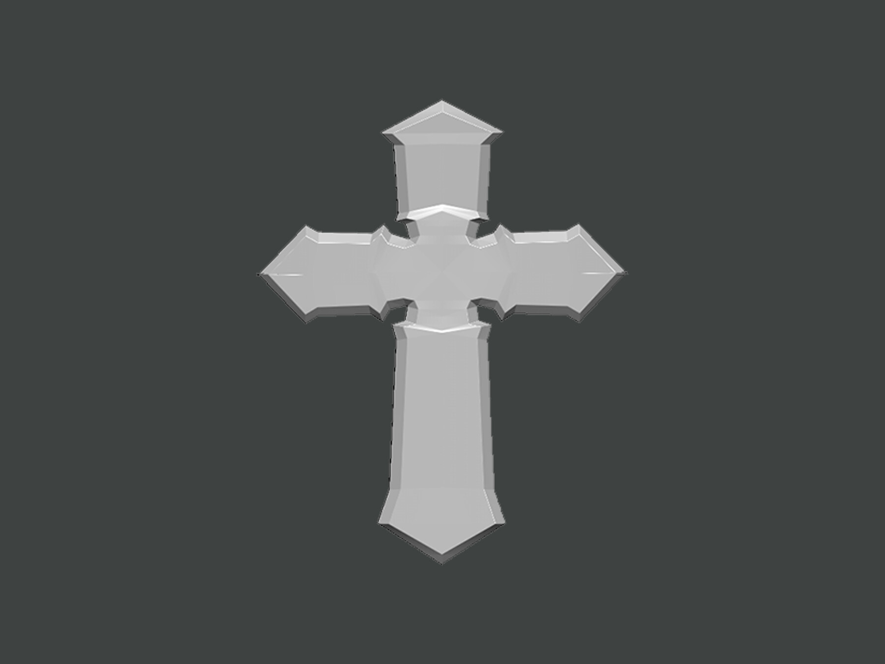ArtStation - 3D Model-CROSS0001 | Game Assets