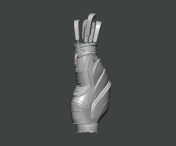 ArtStation - 3D Model-GOLF CLUB0001 | Game Assets