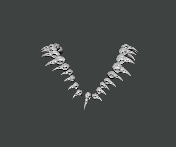 ArtStation - 3D Model-NECKLACE0001 | Game Assets