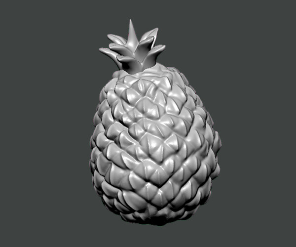ArtStation - 3D Model-PINEAPPLE0001 | Game Assets