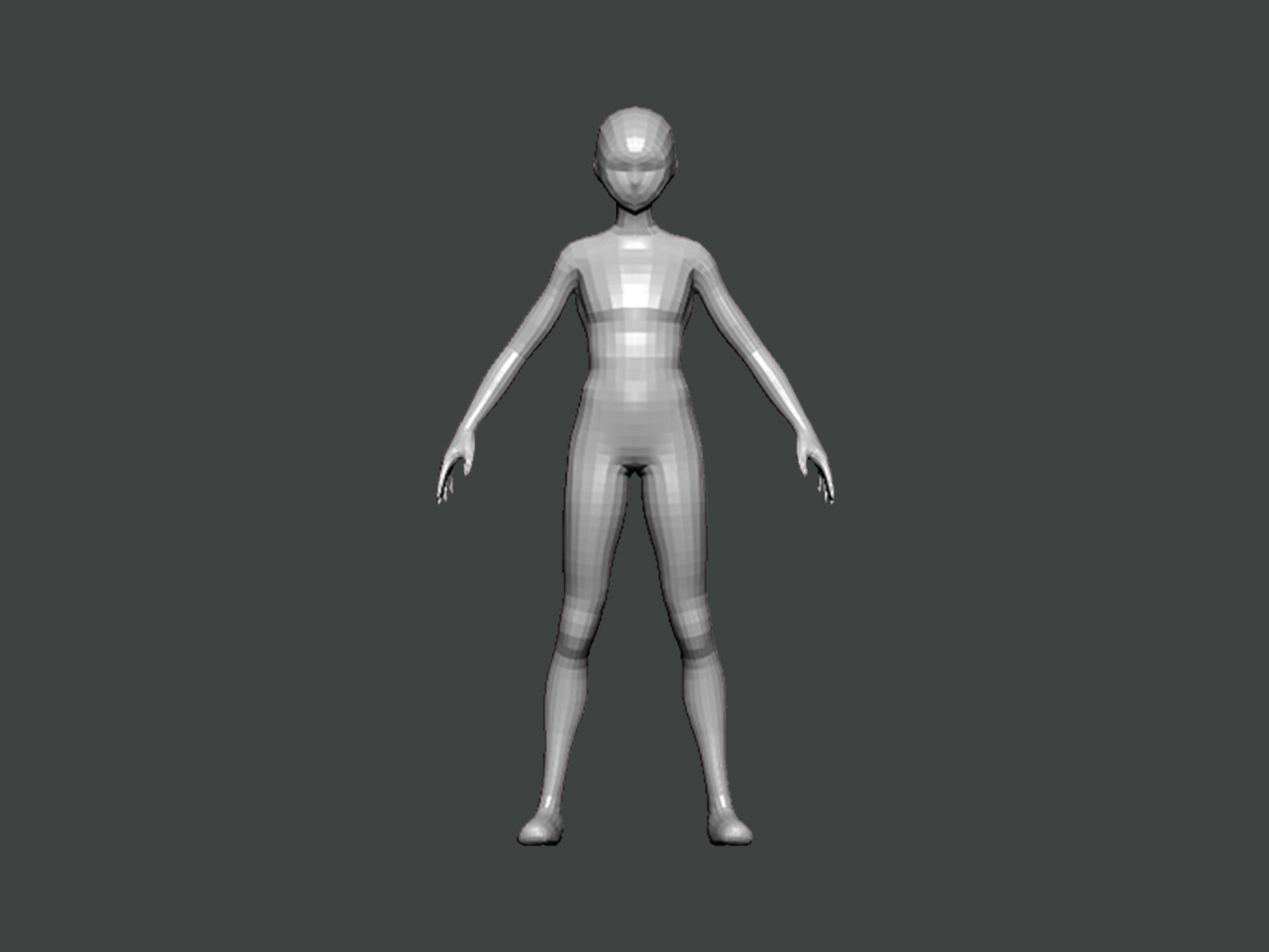 ArtStation - 3D Model-BASE MESH0001 | Resources