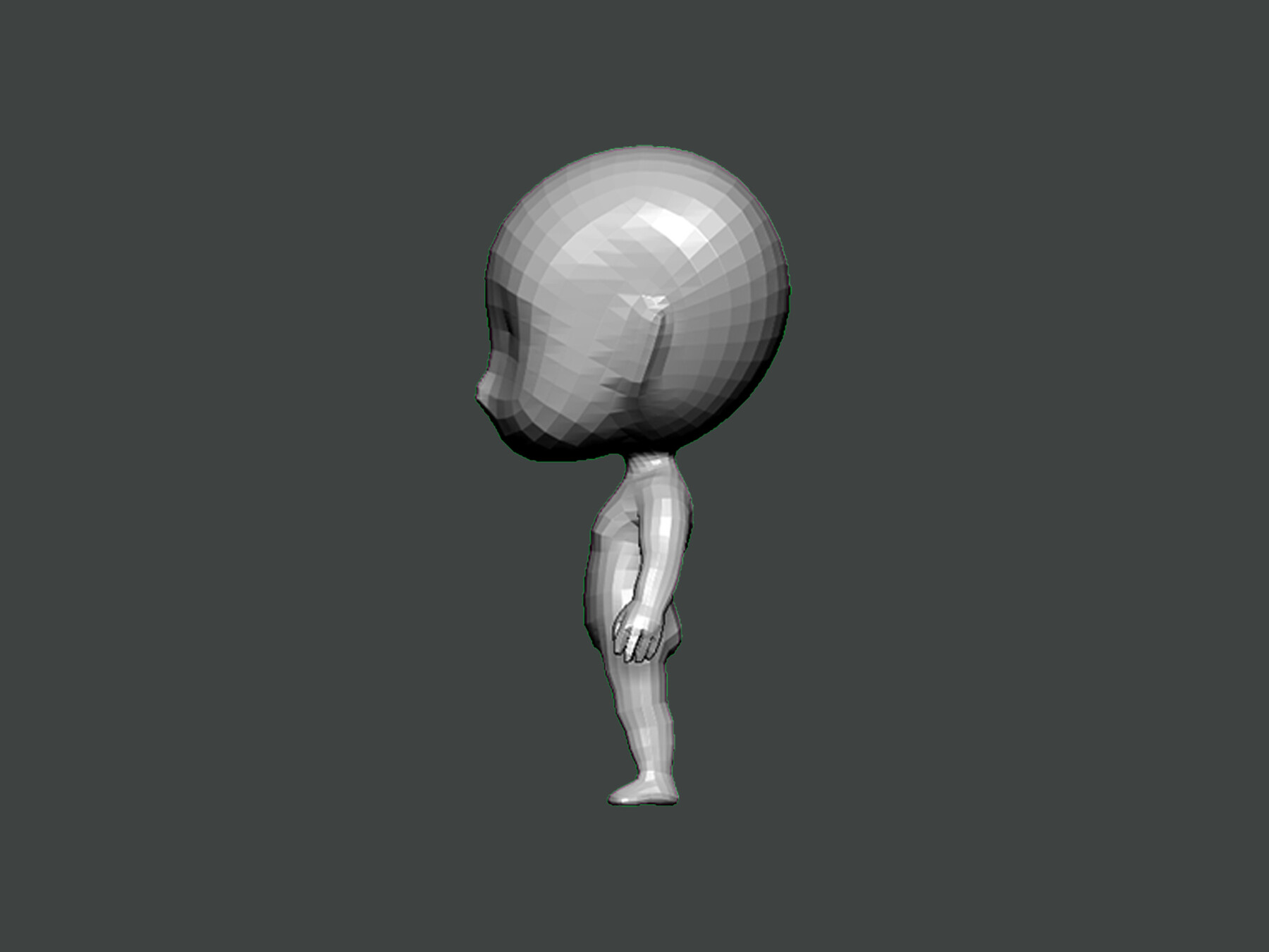 ArtStation - 3D Model-BASE MESH0005 | Resources