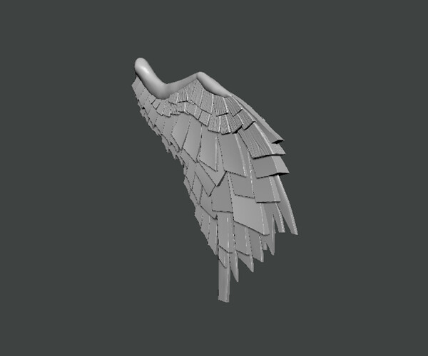 ArtStation - 3D Model-WING0003 | Resources