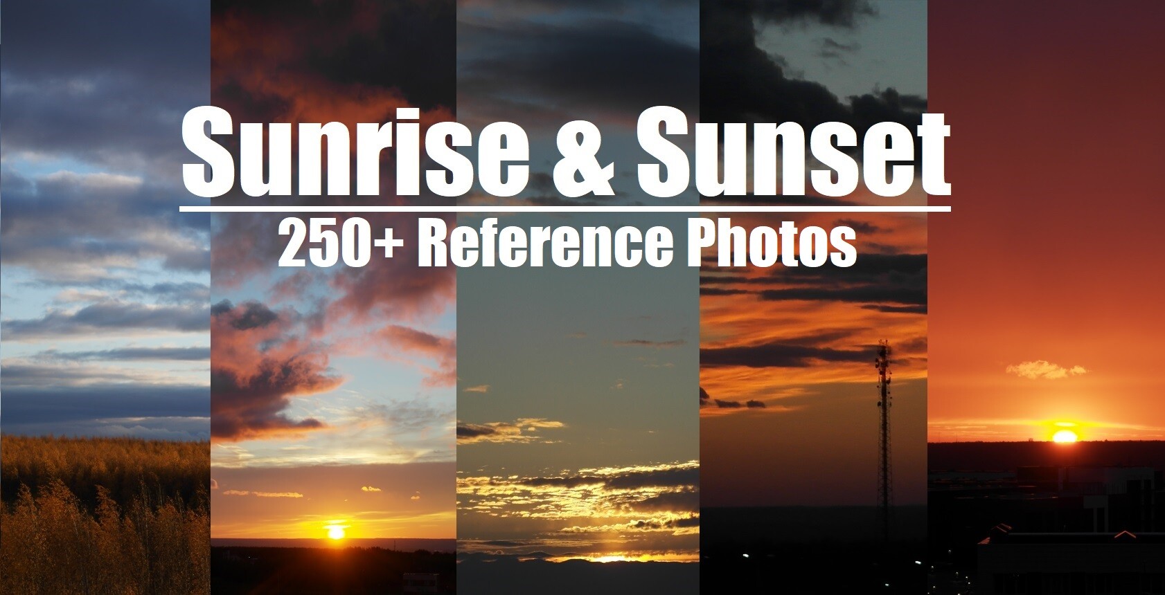 ArtStation - Scenic Sunrise & Sunsets 280+ Photo Reference Pictures ...