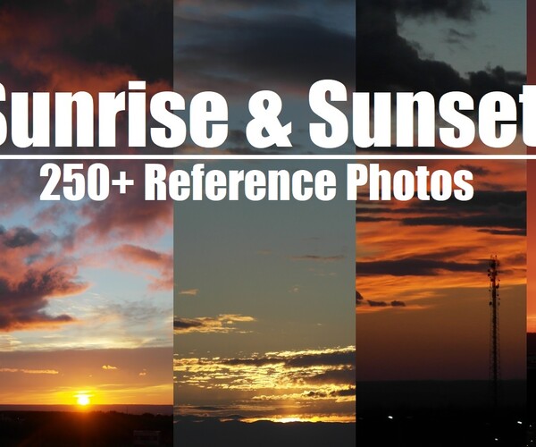 ArtStation - Scenic Sunrise & Sunsets 280+ Photo Reference Pictures ...